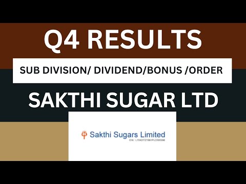 sakthi sugar Q4 Results 2025 | sakthi sugar Results Today | sakthi ...