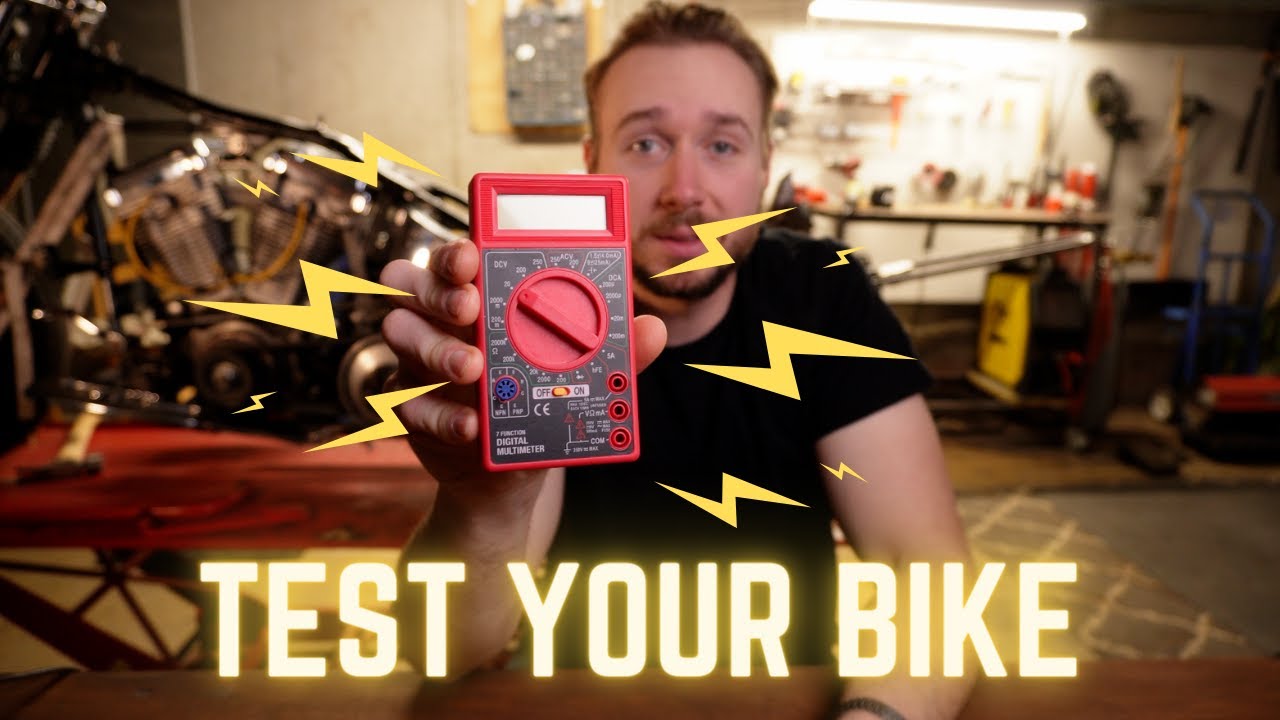Testing Motorcycle Battery, Stator & Coil - YouTube