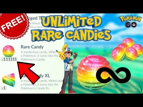 How To Get Unlimited Rare Candies In Pokemon Go - YouTube