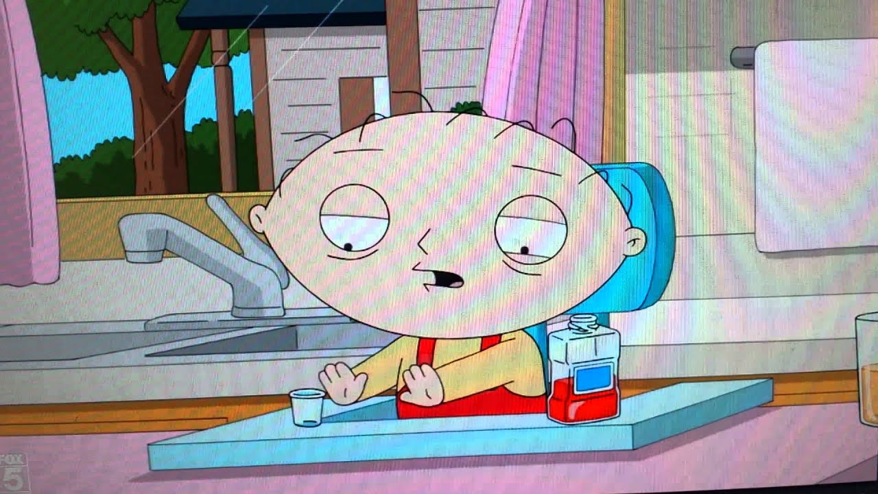 Family Guy Baking Bad Drunk Stewie - YouTube