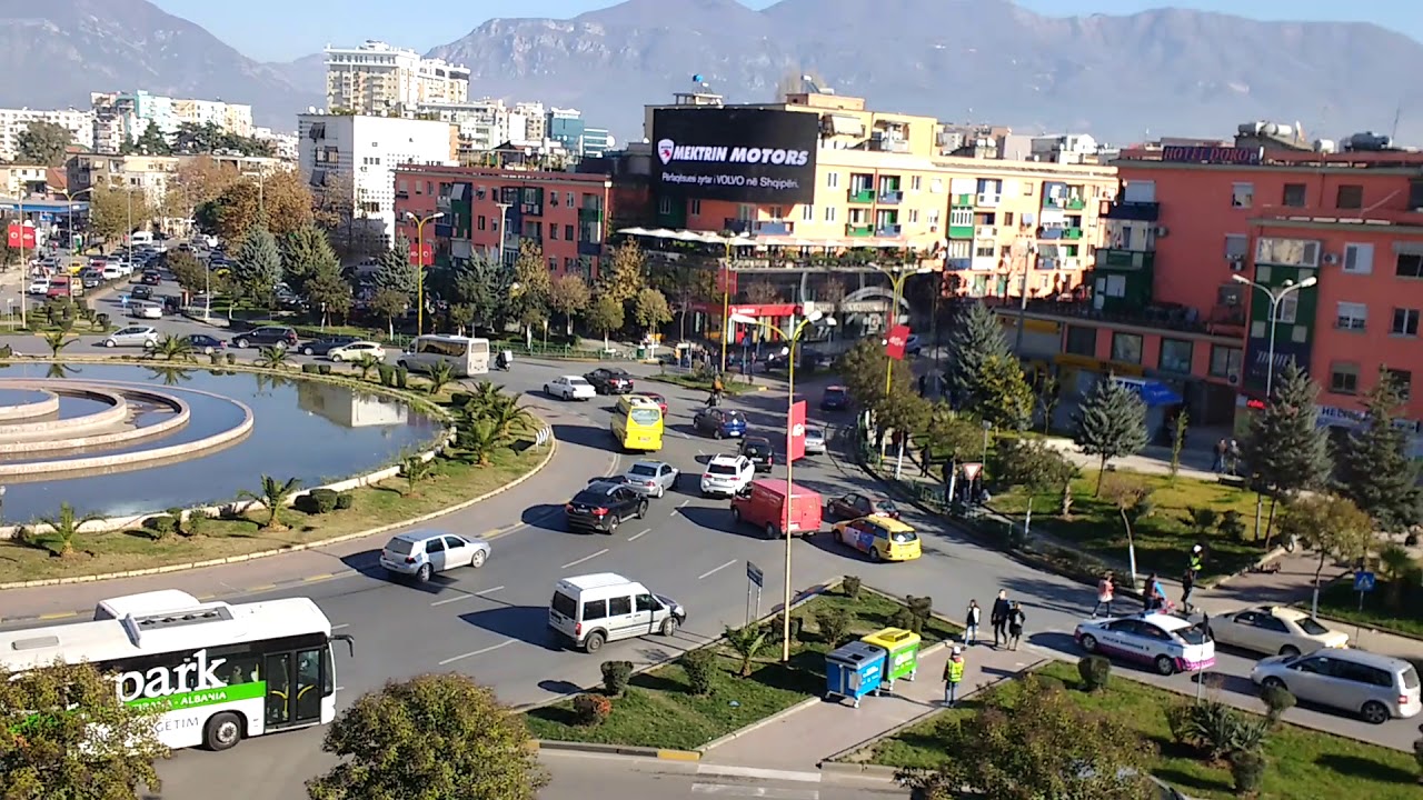 Tirana, Albania, Ring Center - YouTube