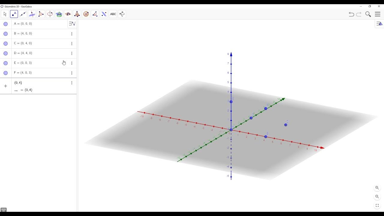Tutoriel : Construire des solides avec GeoGebra - YouTube