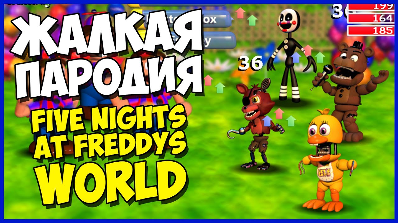 Five Nights at Freddy's World - Обзор! (геймплей) - YouTube