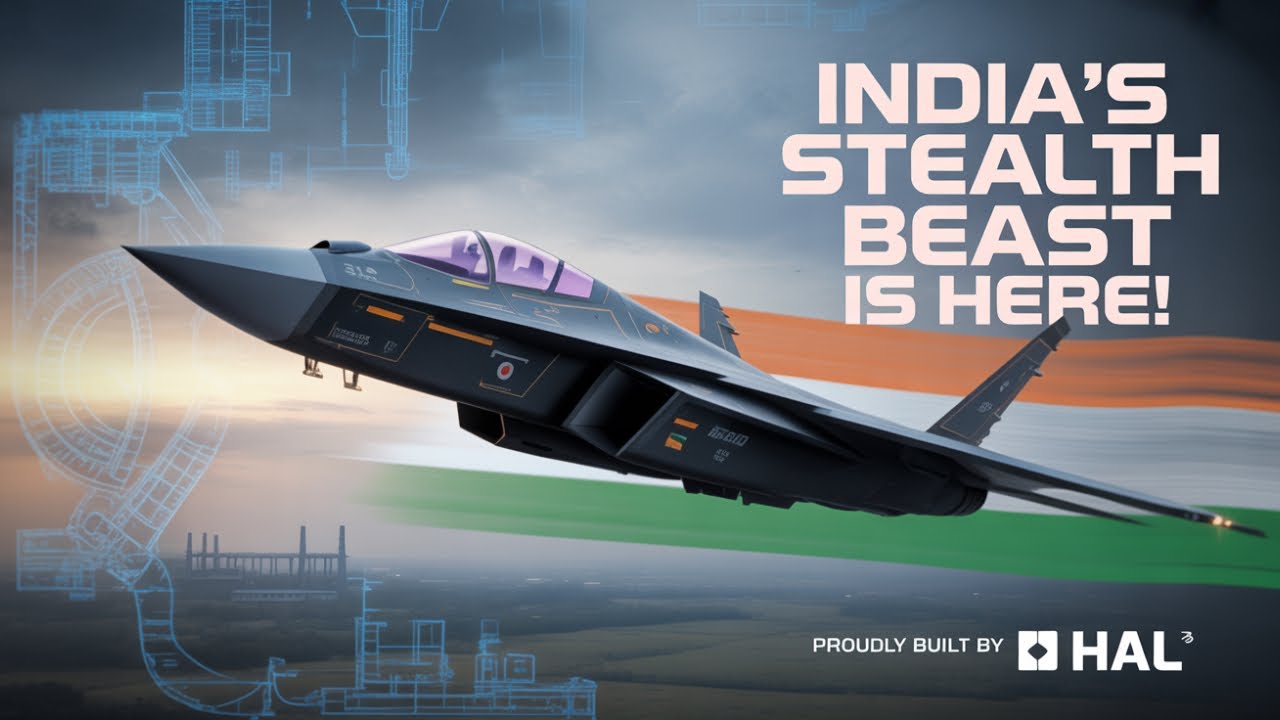 India’s Stealth Beast Is Here! 🇮🇳 | AMCA Fighter Jet: A Decade of ...