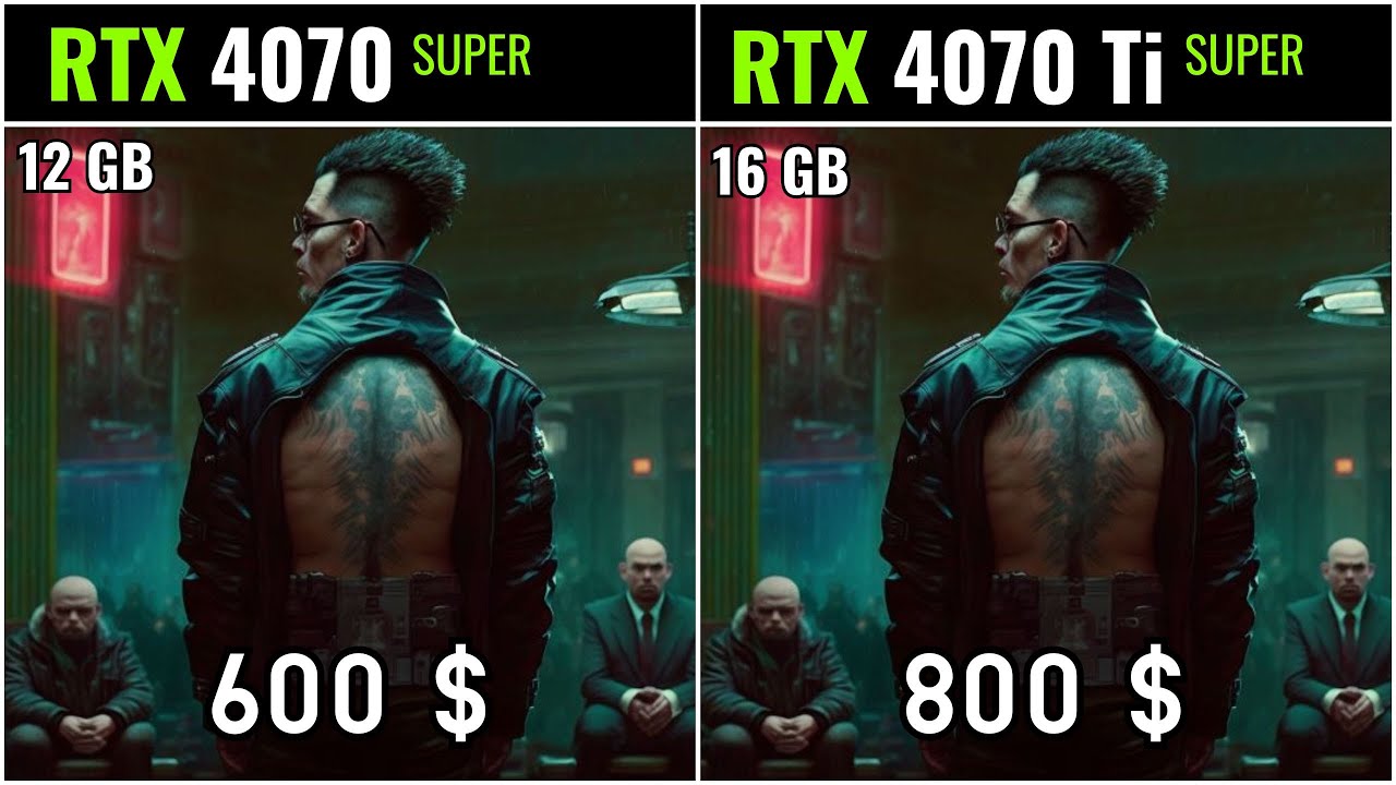 Rtx 4070 Super Vs Rtx 4070 Ti Super - TEST IN 19 GAMES 1080P - 2K - 4K ...