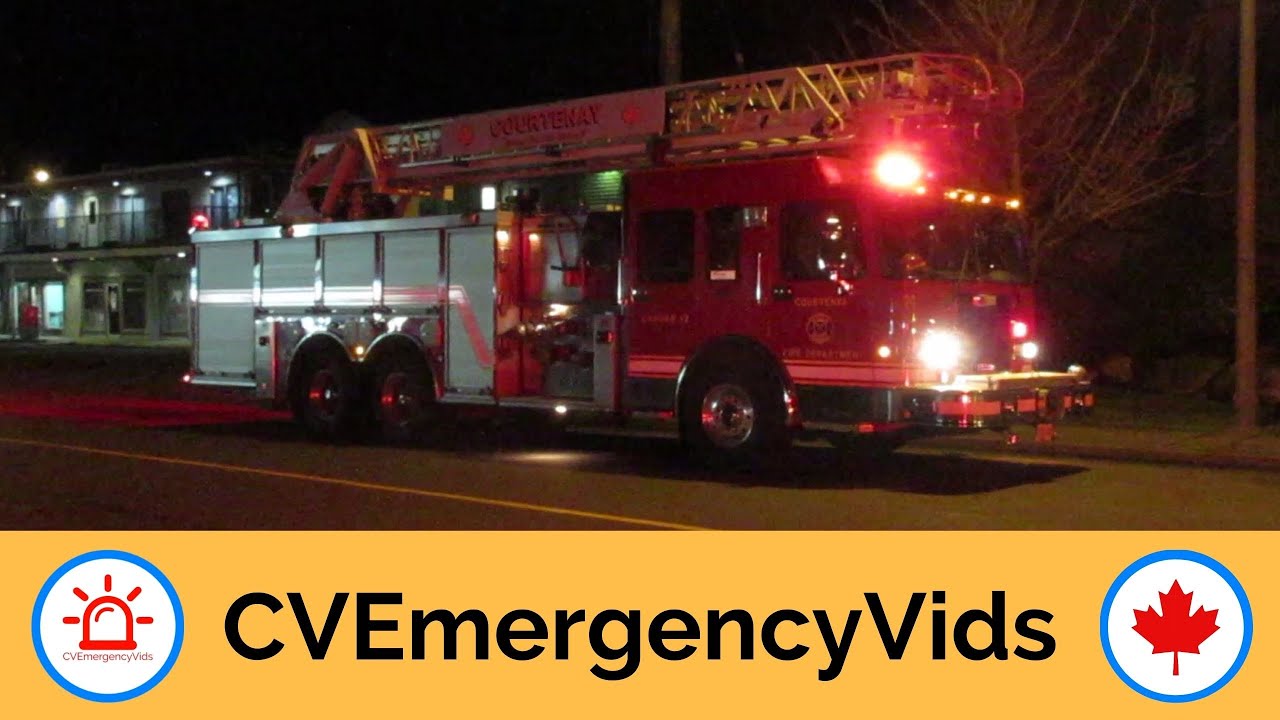 *SUPER CHIEF & XECUTOR SIRENS* Courtenay Fire Department - Alarms ...