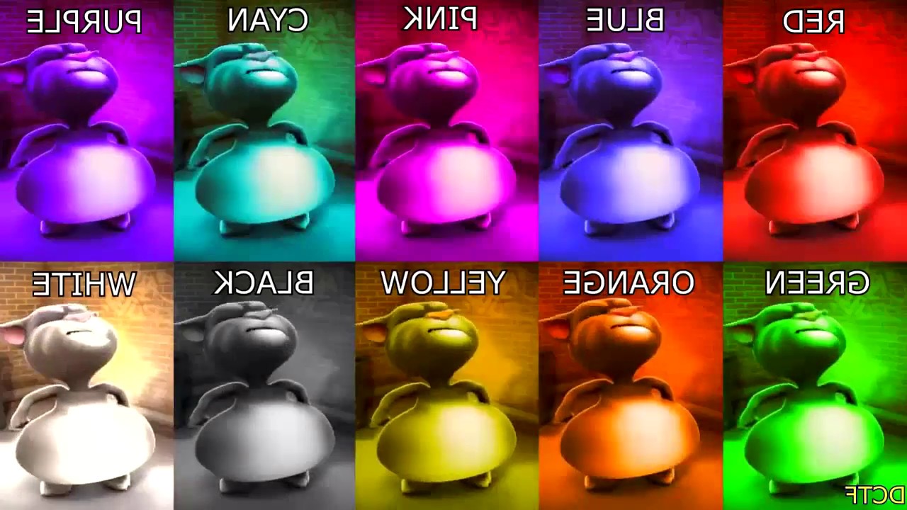 Learn Colors with My Talking Tom Colours for Learn colors TOM Nurseryr ...