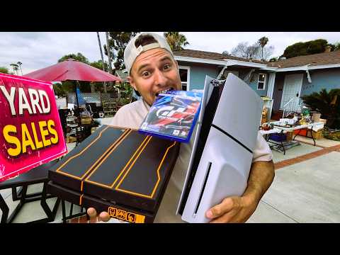 What Time is it? YARD SALE TIME!! Shocking Finds, Genius Negotiations and Insane Profit...