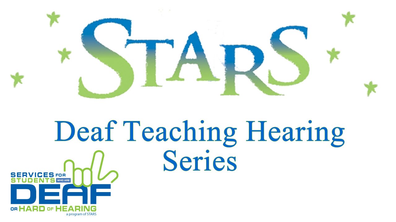 STARS Deaf teaching Hearing: Lesson 1 ASL Alphabet - YouTube