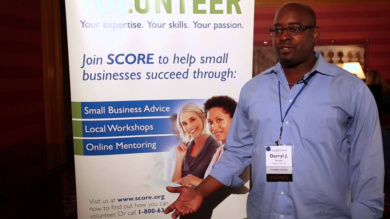 Why I Volunteer with SCORE - Darryl J. Vereen - Philadelphia - YouTube