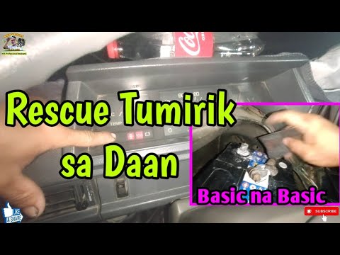 Mitsubishi L300 Tumirik Rescue sa Island Garden City of Samal (blackout ...
