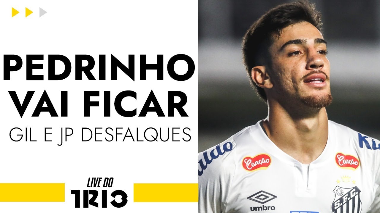 LIVE DO TRIO: PEDRINHO resolve FICAR | GIL e JP DESFALQUES - YouTube