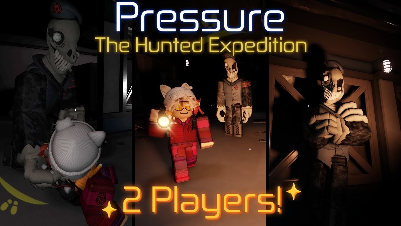 2 PLAYERS! Pressure The Hunted Event | Full Walkthrough - YouTube