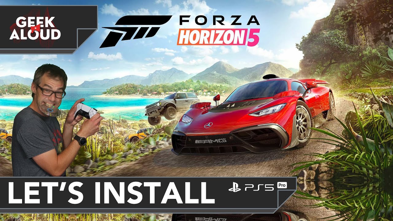 Let's Install - Forza Horizon 5 [PlayStation 5 Pro] #gaming - YouTube