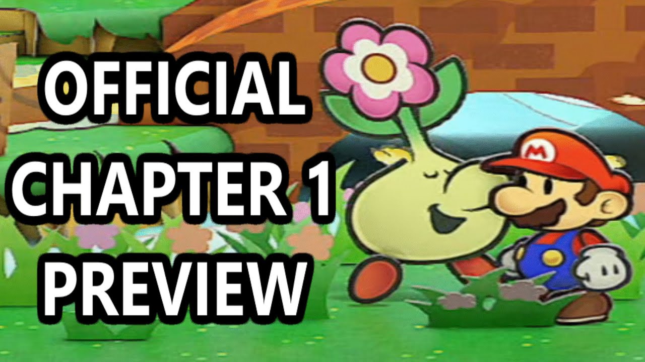 New Official Chapter 1 Preview For Paper Mario The Thousand Year Door ...