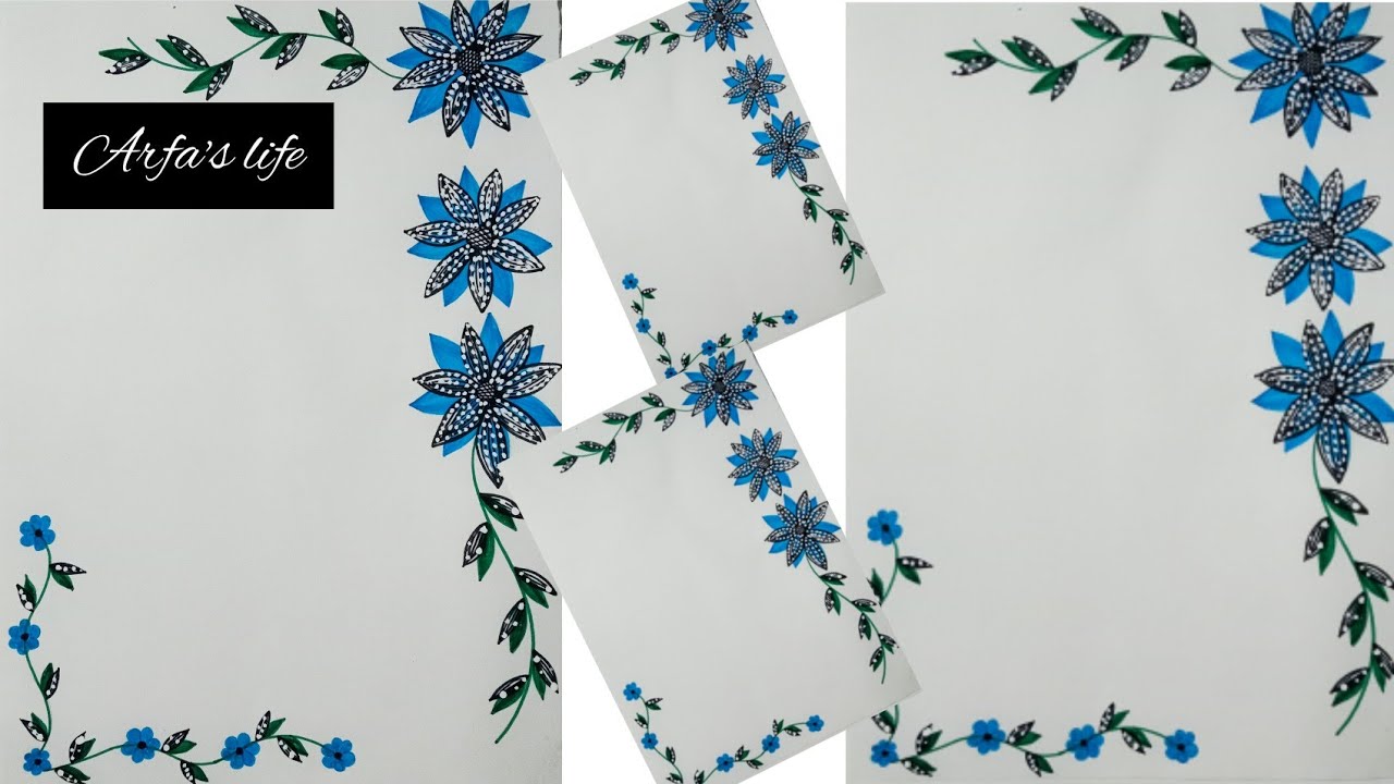 ||Adorable front page design|| beautiful Art " 🌸 ️#arfa #art #sketch #craft #colors #artwork ...