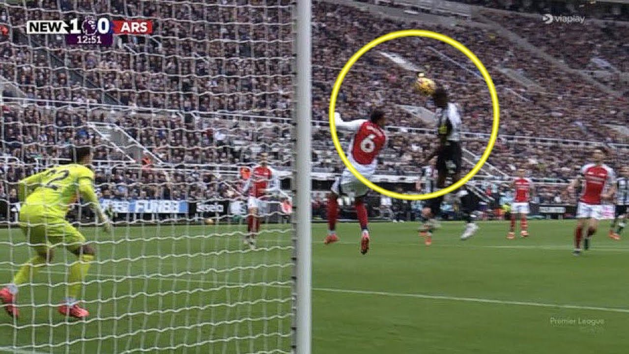 Alexander Isak CRAZY HEADER GOAL for Newcastle vs Arsenal - YouTube