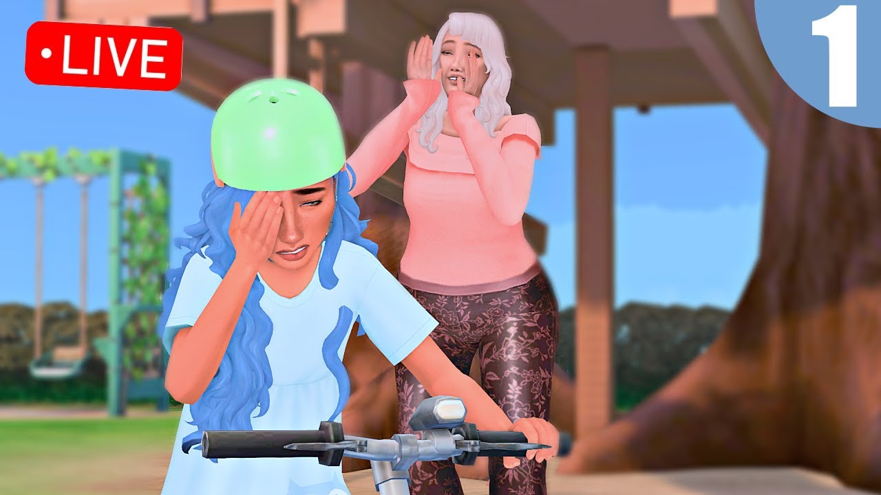 The Sims Not So Berry Challenge Blue Gen #1 (LIVE) | Starting the Final ...