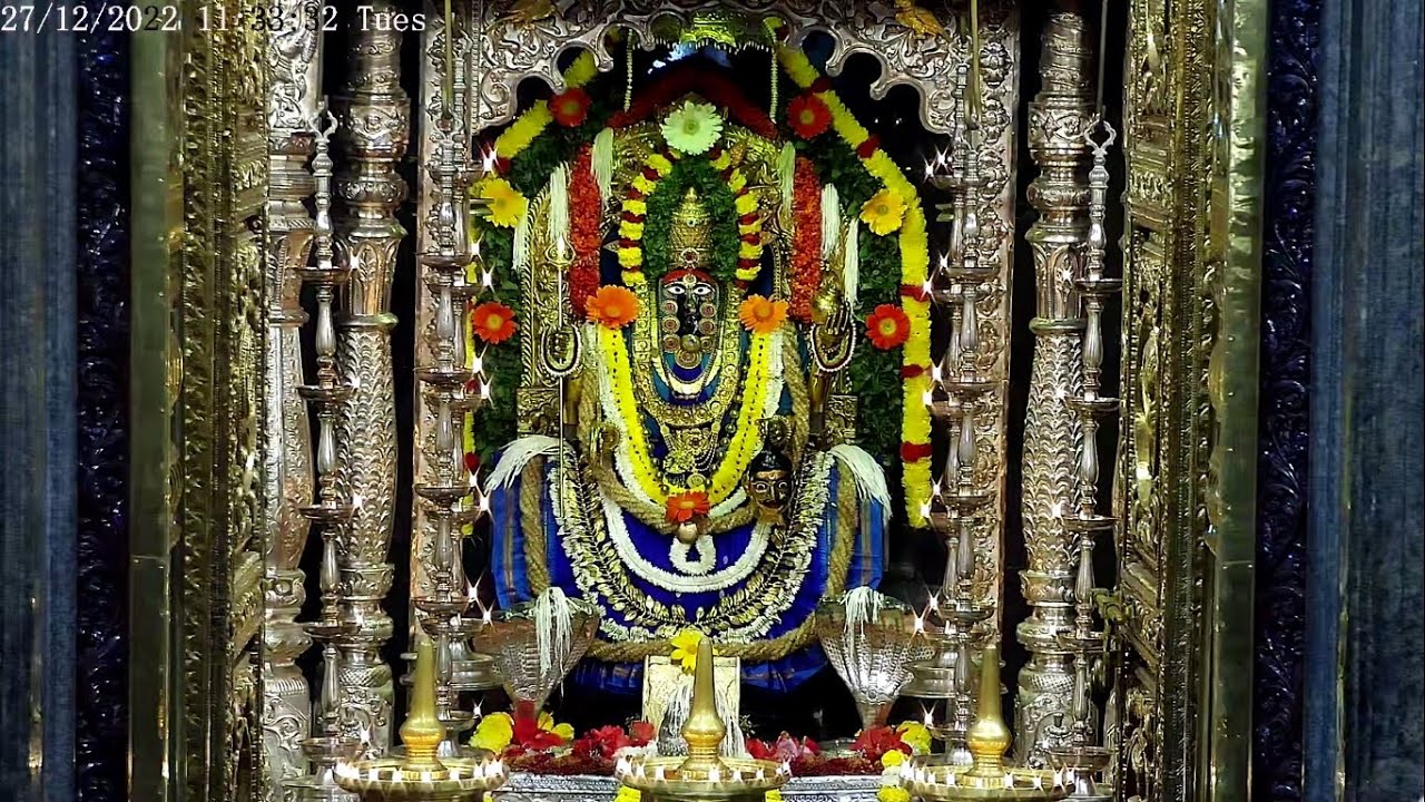 Shree Mahalasa Narayani Mahalasa Alankar & Mahamangalarati 27th ...