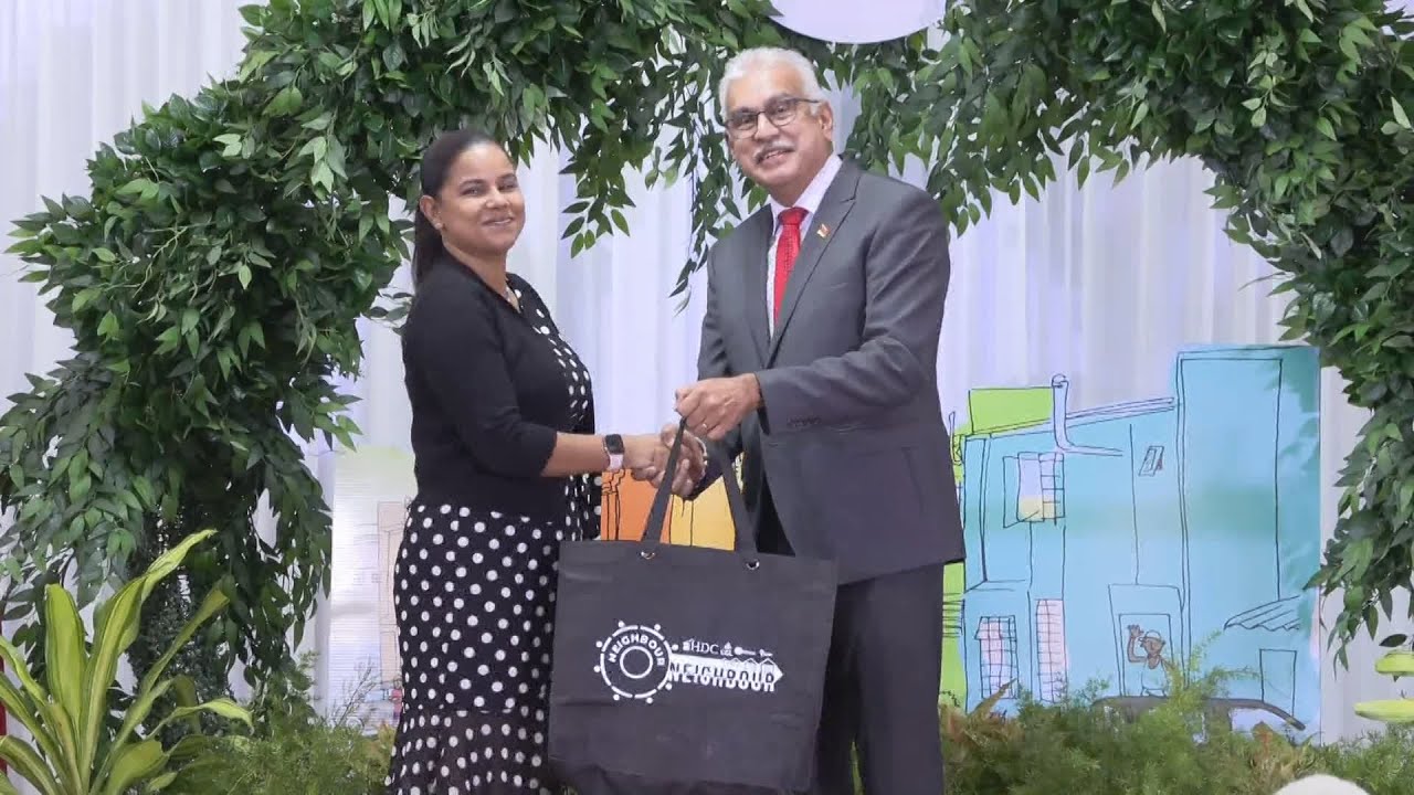 New HDC Homes For 100 Families - YouTube