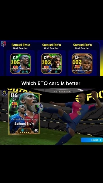 Who Has The BEST ETO CARD?? eFootball25 Player Showdown #feedshorts # ...