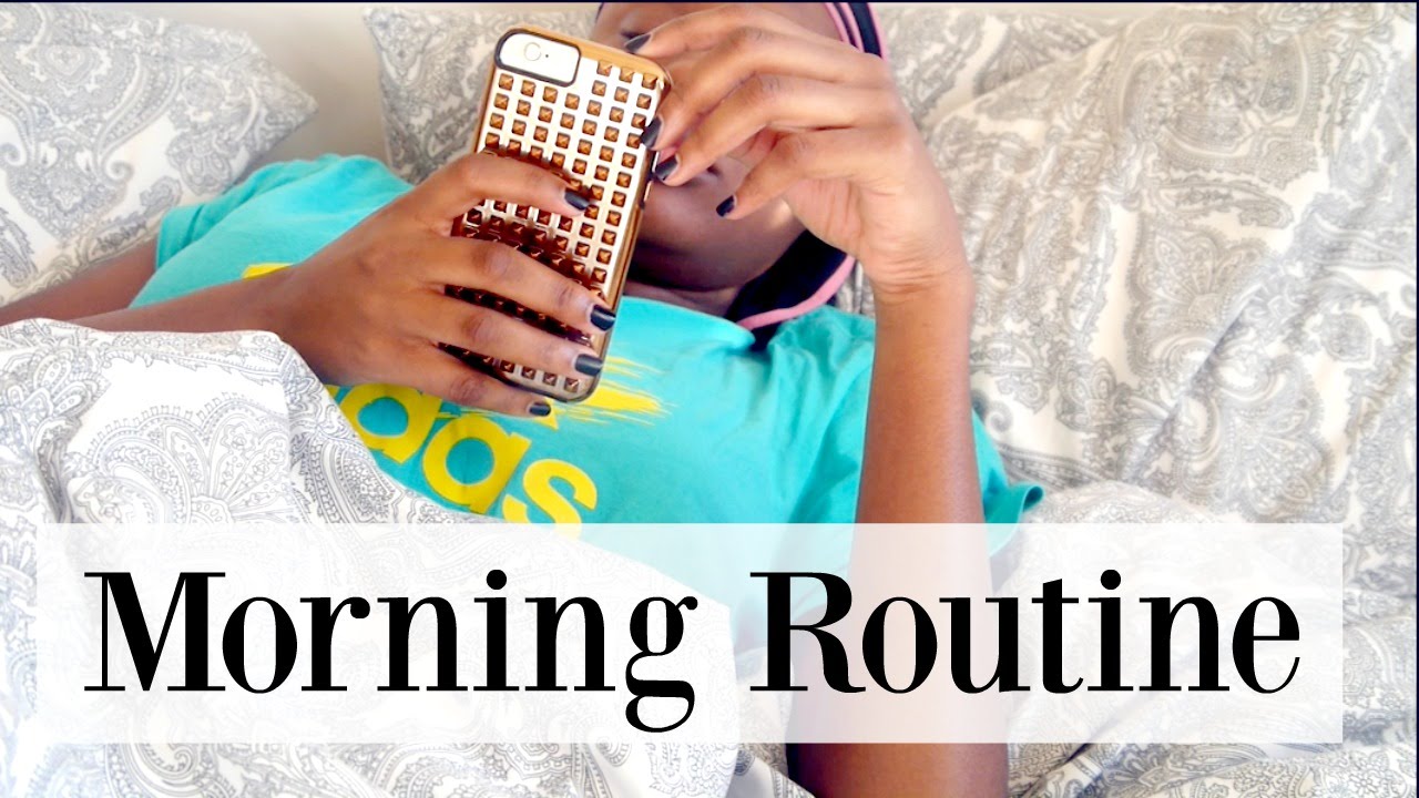 MORNING ROUTINE | LAZY SUMMER DAY 2016 - YouTube