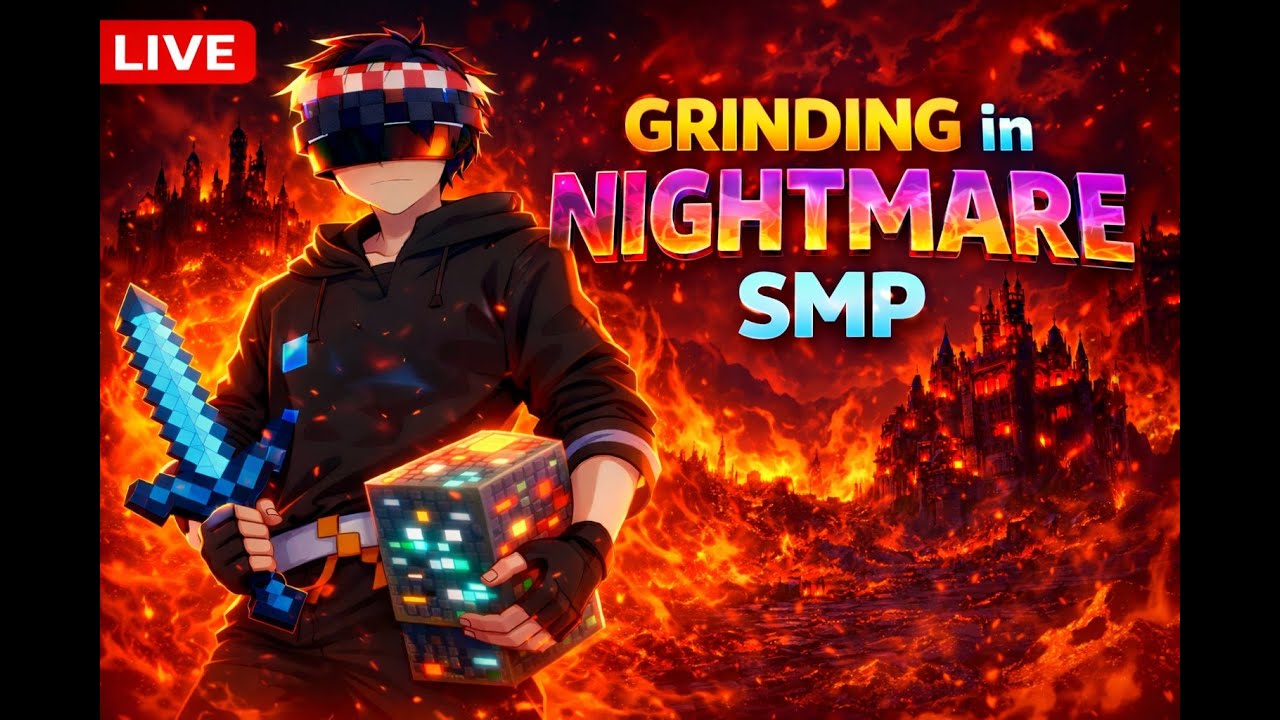 Playing on nightmare smp season 1. LIVE - YouTube