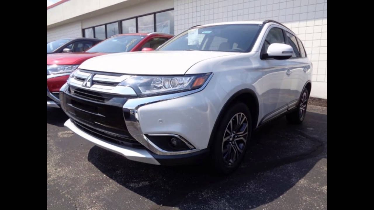 2016 Mitsubishi Outlander Diamond White - YouTube