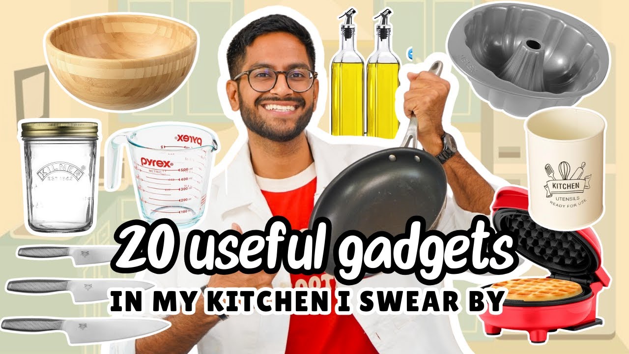 20 BEST GADGETS IN MY KITCHEN FAVOURITE KITCHEN TOOLS FOR BAKING - YouTube