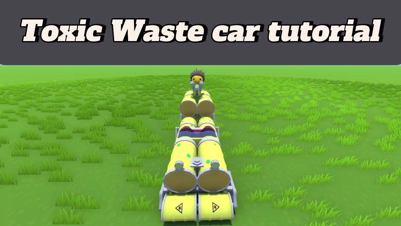 How to get Toxic waste car (Wobbly life) - YouTube