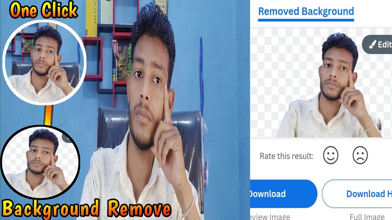 remove photo background in mobile। best background remove App for ...