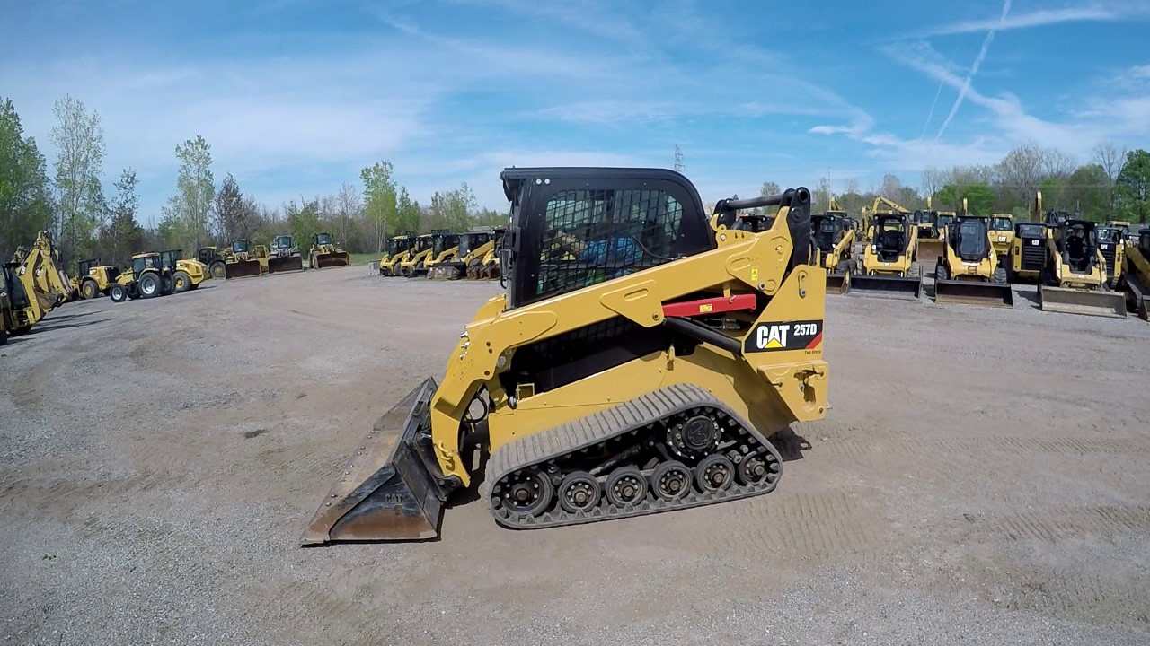2016 CAT 257D MTL - YouTube