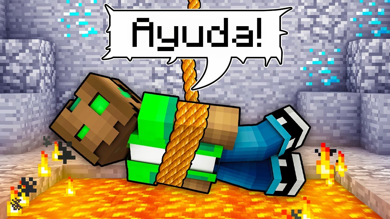 Trolero está en PELIGRO y Necesita AYUDA en Minecraft - YouTube
