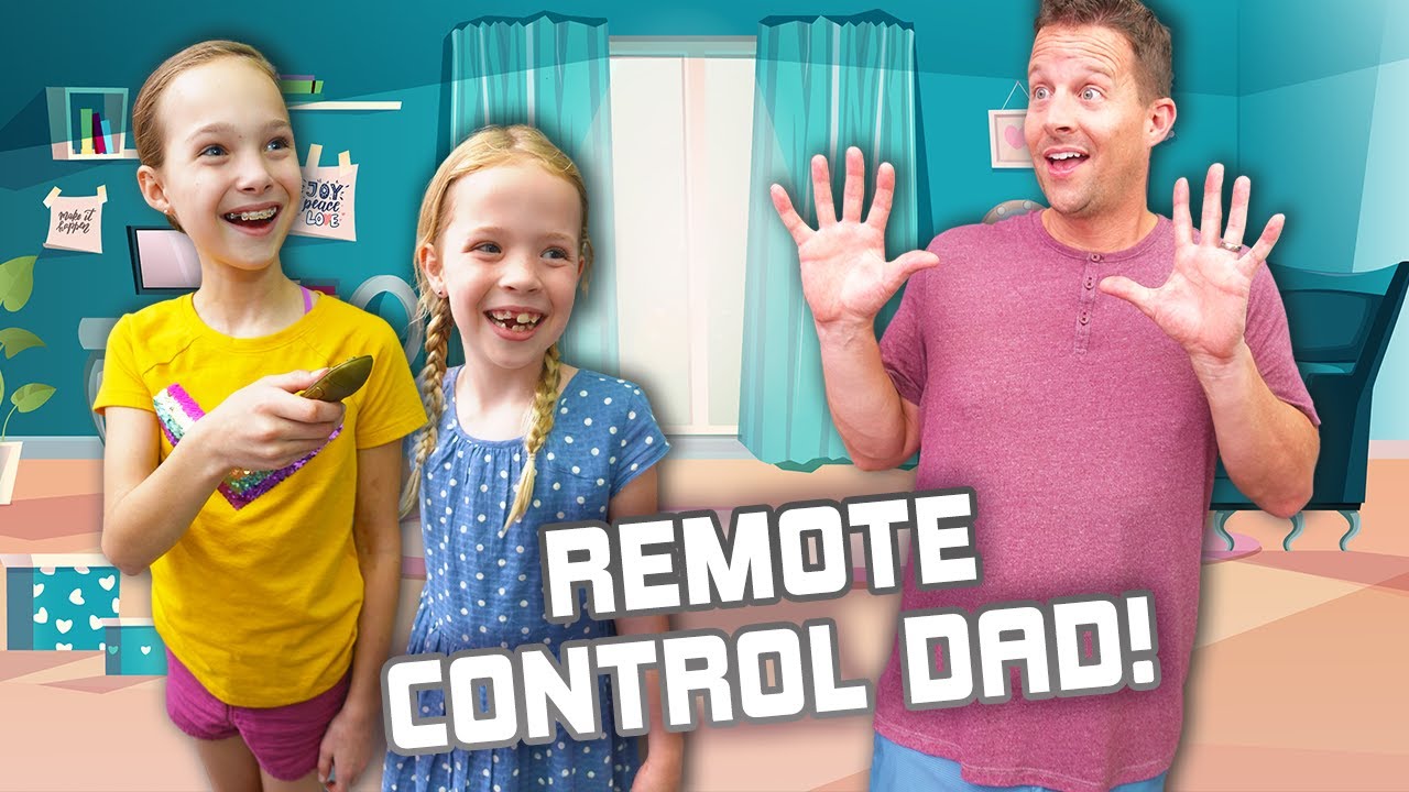 Wow We Can Control Our Dad Youtube 4445