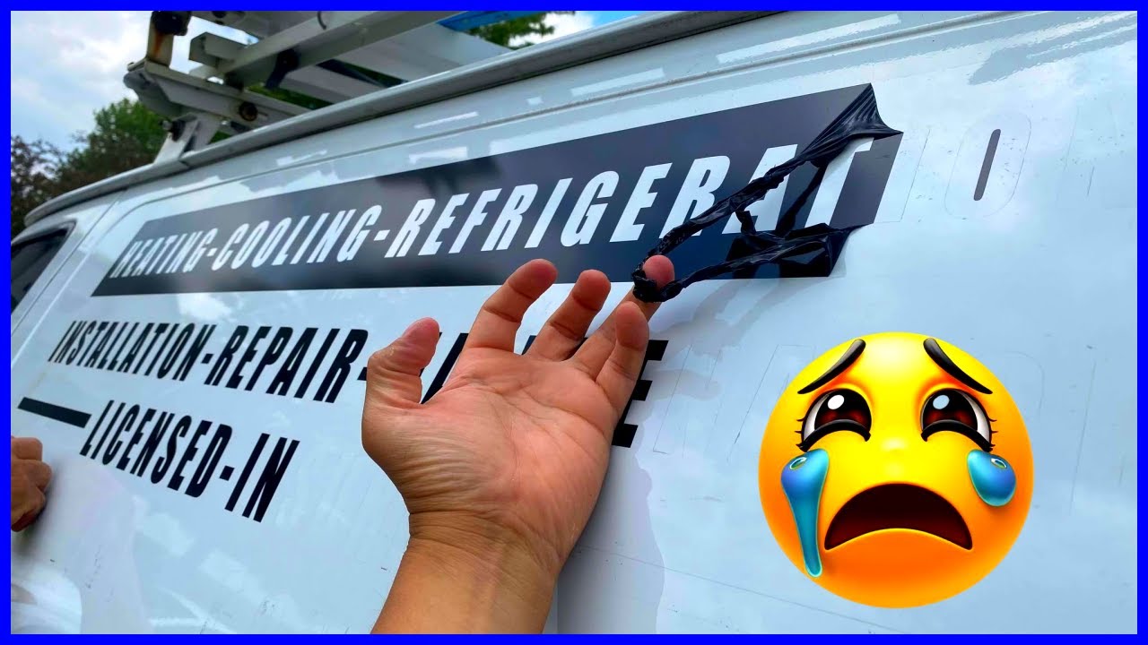 When a customer ask you to REMOVE YOUR STICKERS! - YouTube