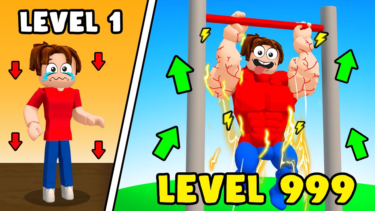 Doing 5,423,967 Pull Ups in Roblox - YouTube