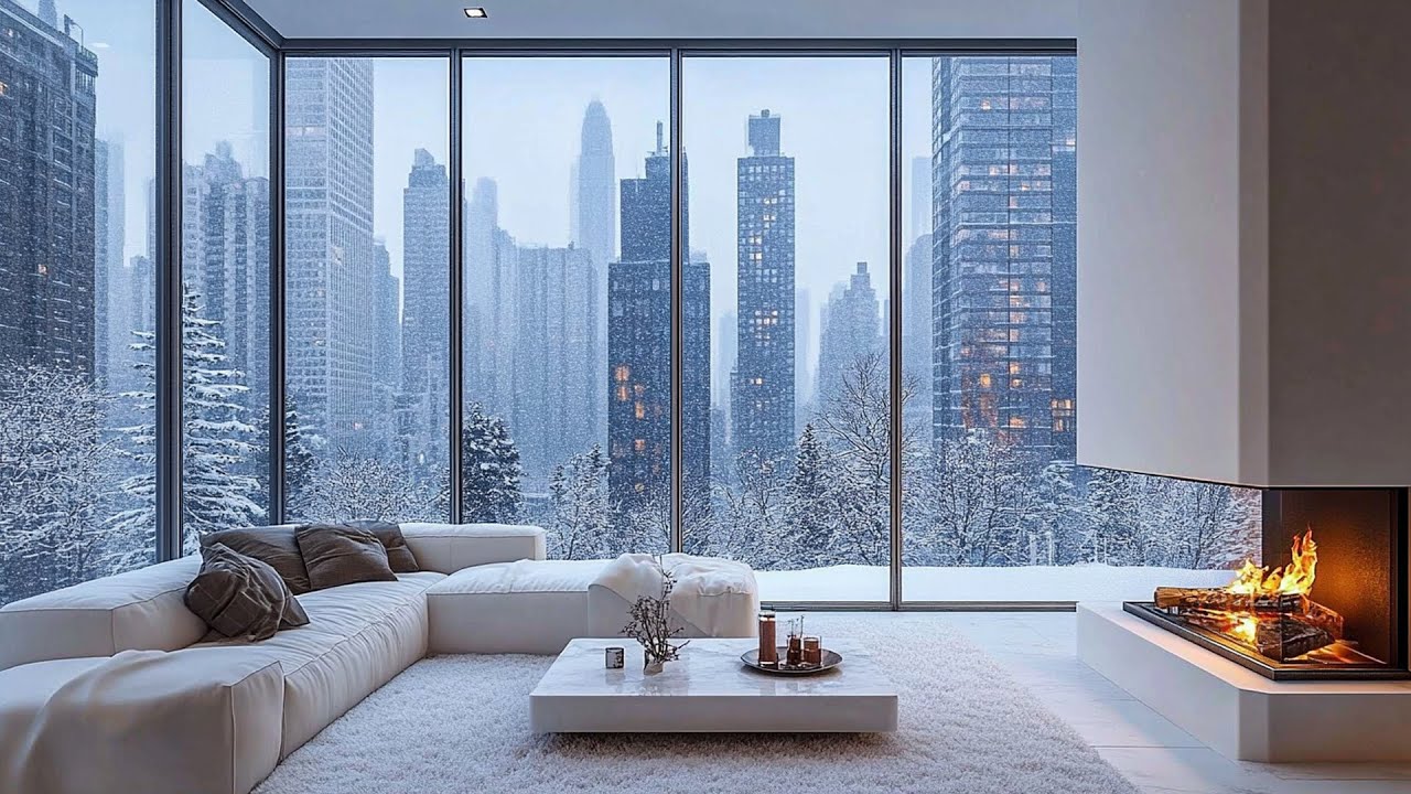 Relax in Cozy Apartment With Soothing Jazz Music 🌤️ Relaxing Piano Jazz ...