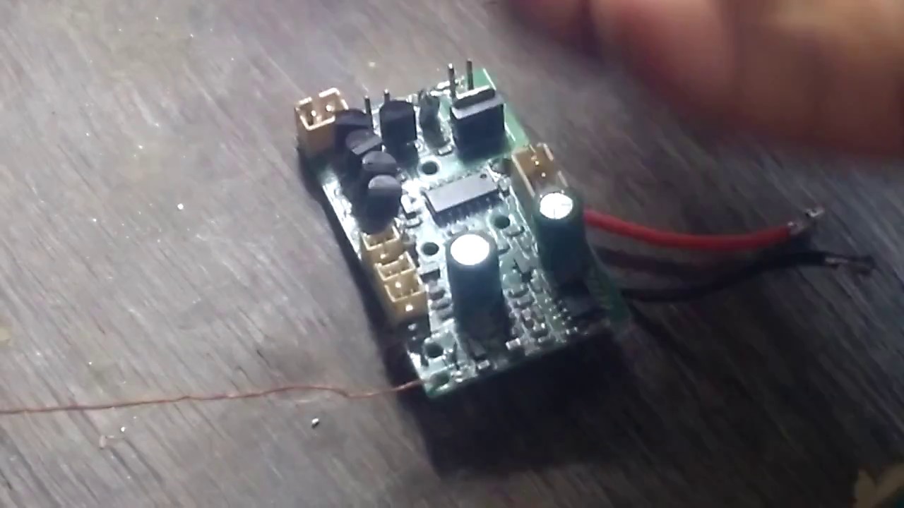 How to replace rc helicopter " MOSFET " model no.WB-L109R-2 (100% work👍 ...