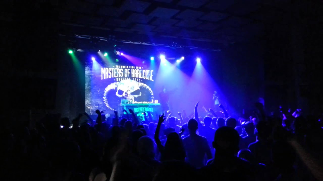 Angerfist LIVE @ Masters of Hardcore Club Tour: Киев / 06.03.15 [3 ...