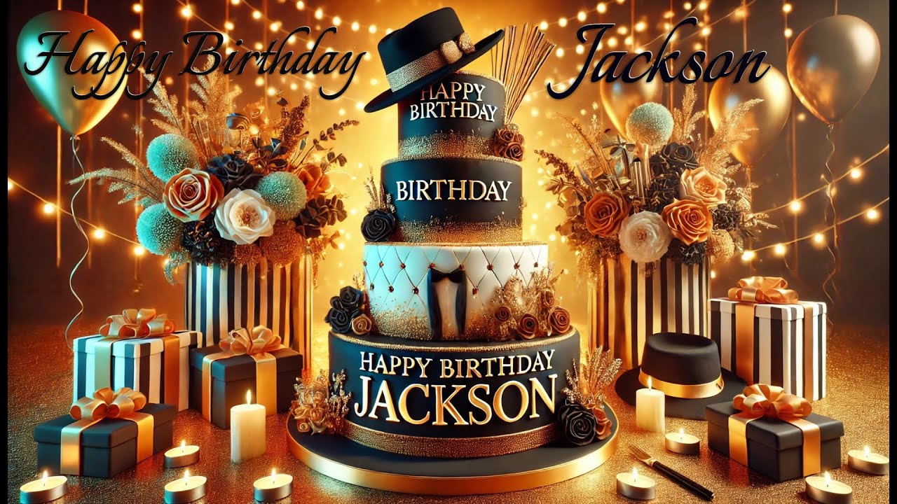Happy Birthday JACKSON!🎉🎊🎁 Happy Birthday Song! 🎶🎂 🥳 - YouTube Music