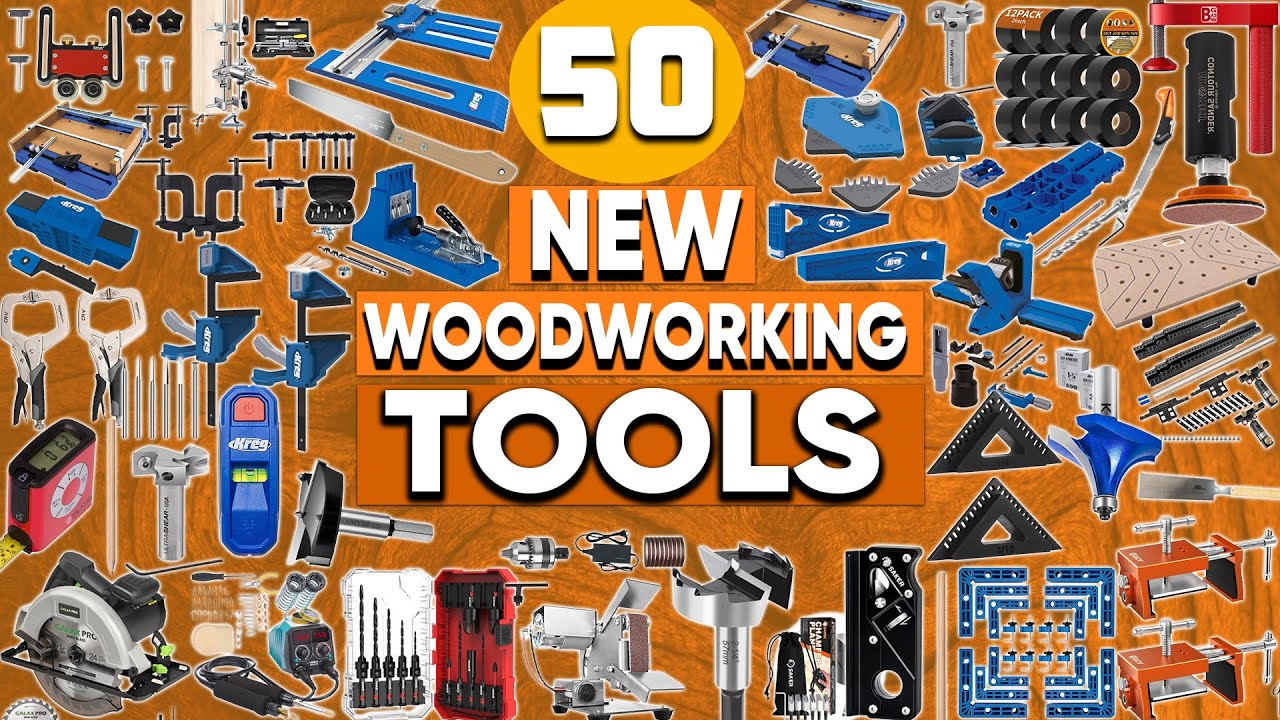 50 New Woodworking Tools On Amazon Every Woodworker Needs - YouTube