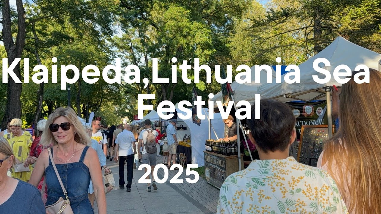 Klaipeda sea festival 2025|| Sail into Klaipėda|| Lithuania|| Šventė ...