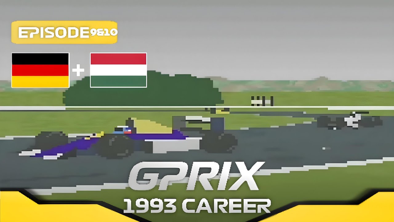 Formula One Grand Prix 1993 Career | Double Wet Race - YouTube