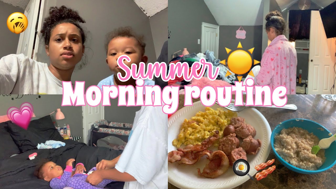 SUMMER MORNING ROUTINE☀️💕 - YouTube