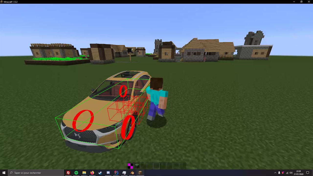 12# Reworking on player collisions with the vehciles [Minecraft Vehicle ...