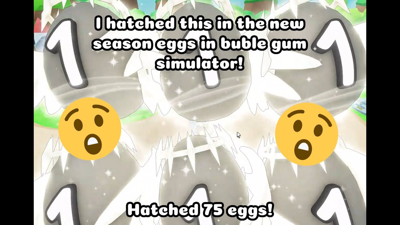 HATCHING 75 EGGS IN BGSI! - YouTube