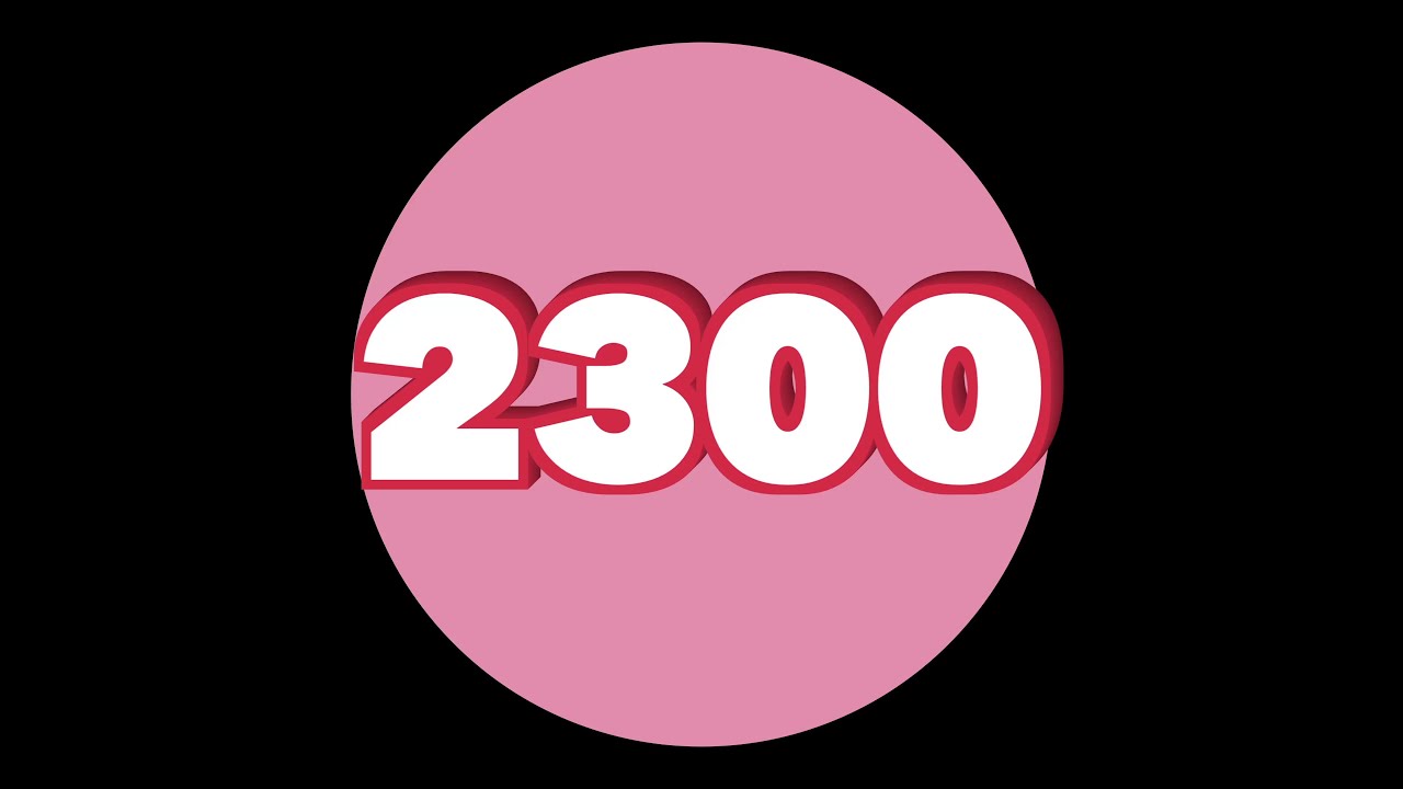 2300 Second Timer - YouTube