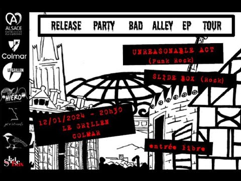 Rétrospective - Release party GetAJobRecords UNREASONABLE ACT + SLIDE ...