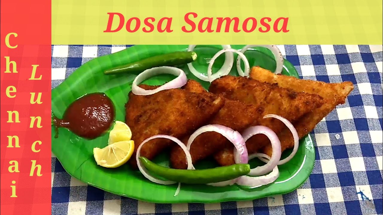 Dosa Samosa | தோசை சமோசா | #Eveningrecipe #dosasamosa #samosa - YouTube