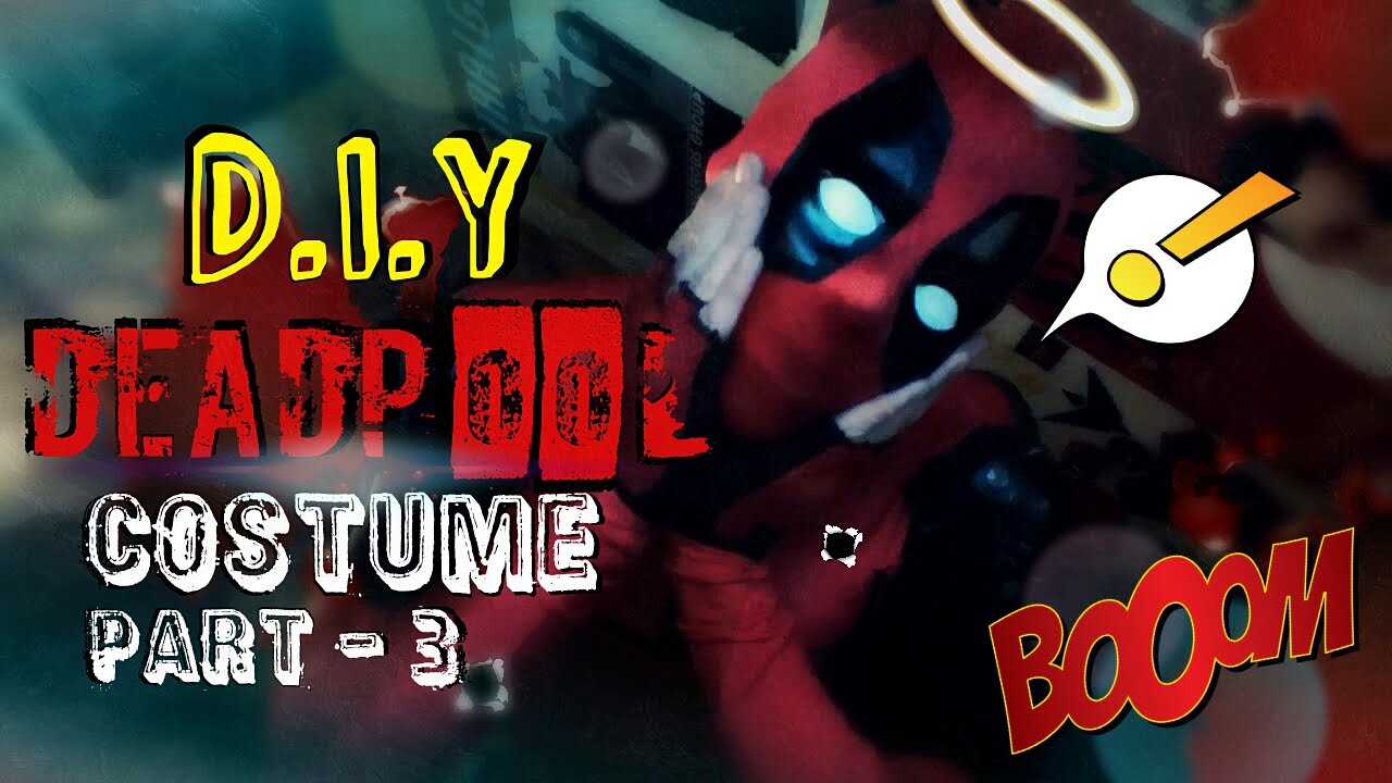 How to Make A Deadpool Costume | Part - 3 | Shin Guards & Pants - YouTube